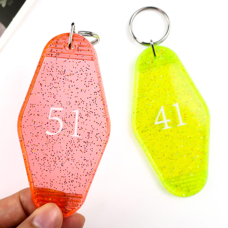 Custim logo Hotel Key Chain Blank Key Rings Vintage Retro Room Home ...