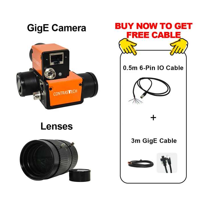 720x540 125fps Gige Cameras - Industrial Inspection Tools