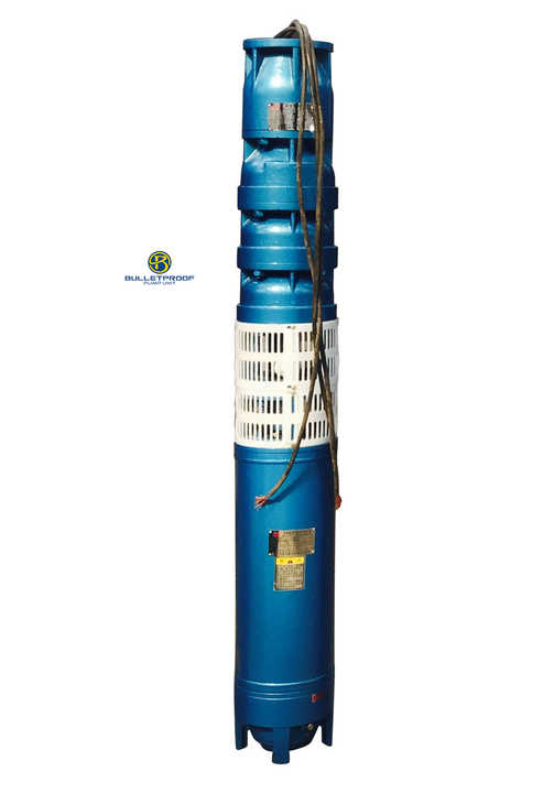 QJ Multi-stage 80m Borehole Motor Submersible Deep Well Pump Complete ...