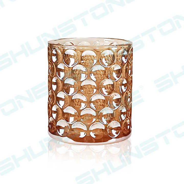 Embossed Bead Point Cup Glass Cup High Appearance Horizontal Water Cup ...