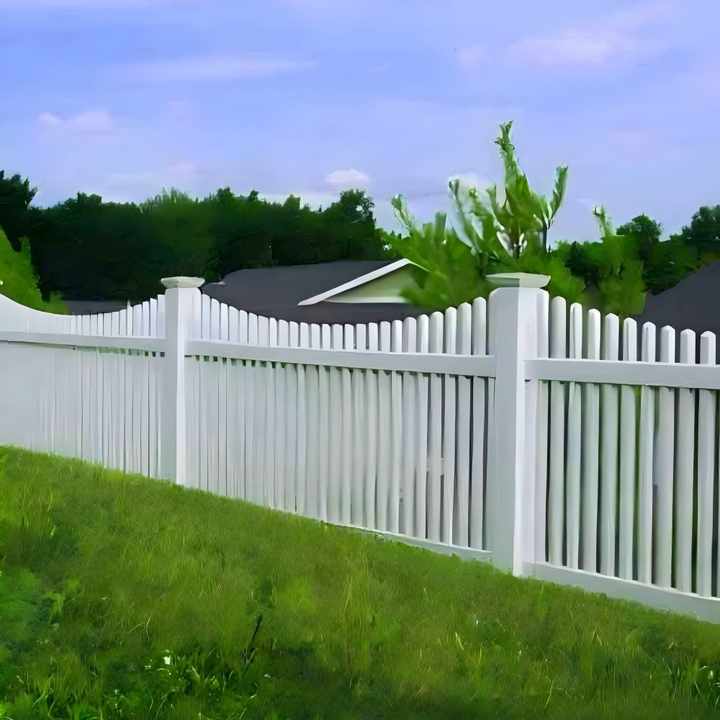 High Quality White PVC Vinyl Garden Fence - Elegant & Durable