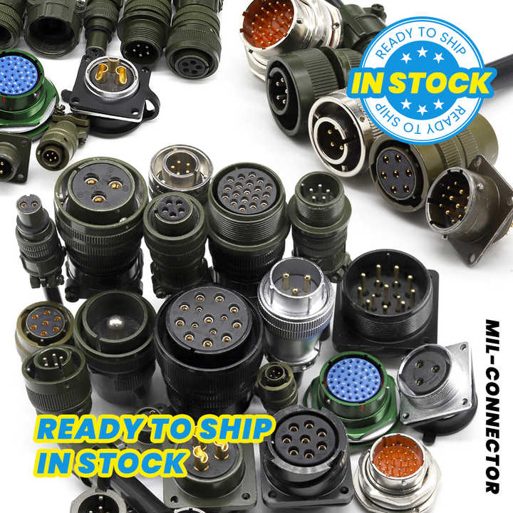 DIWEI 14 Pin Mil Spec Connector - IP68 Waterproof Connectors