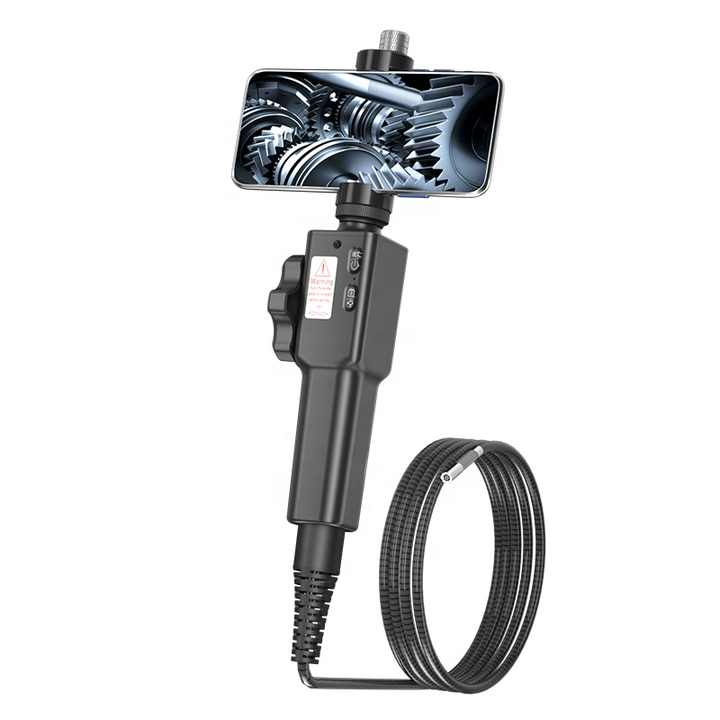 Ralcam 4 Way Cellphone Articulating Borescope 6.2MM Handheld Visual ...