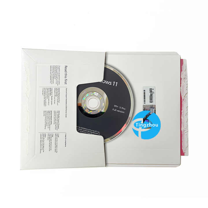 Full set of Win 11 Pro 64 bit dvd + oem key + packaging win11 pro ...