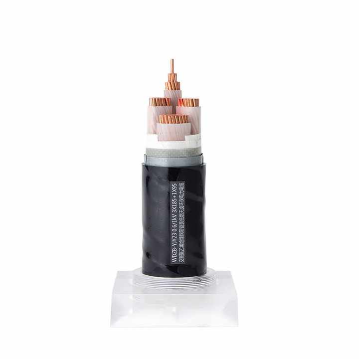 Copper Conductor XLPE Insulated Industrial Power AC Cable Single Core ...