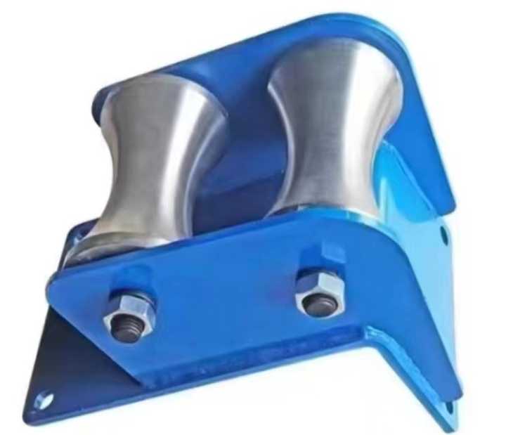 Triple Wellhead Electric Pulley Steel Wheel Cable Discharge Pulley ...