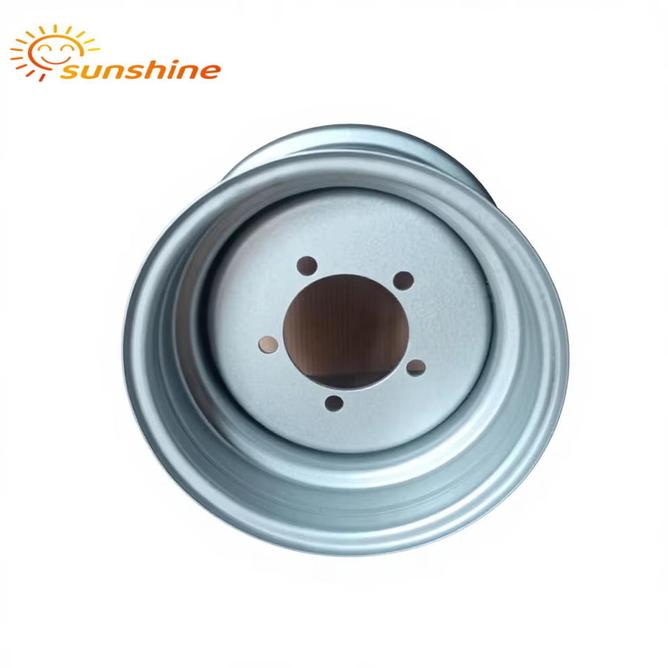 12 Inch Vacuum Agricultural Trailer Wheel Rim 6x12 Inch Steel Trailer ...