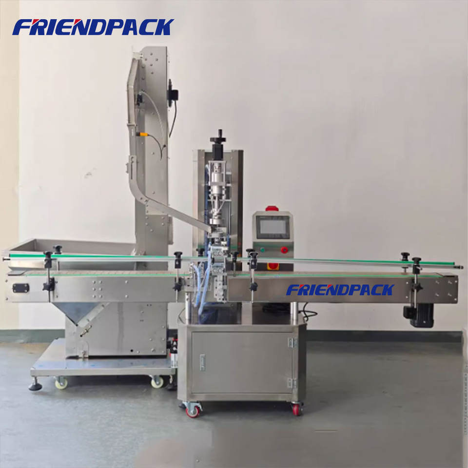 Automatic Electric Cap Feeding Servo Motor Controlled Stainless Steel ...