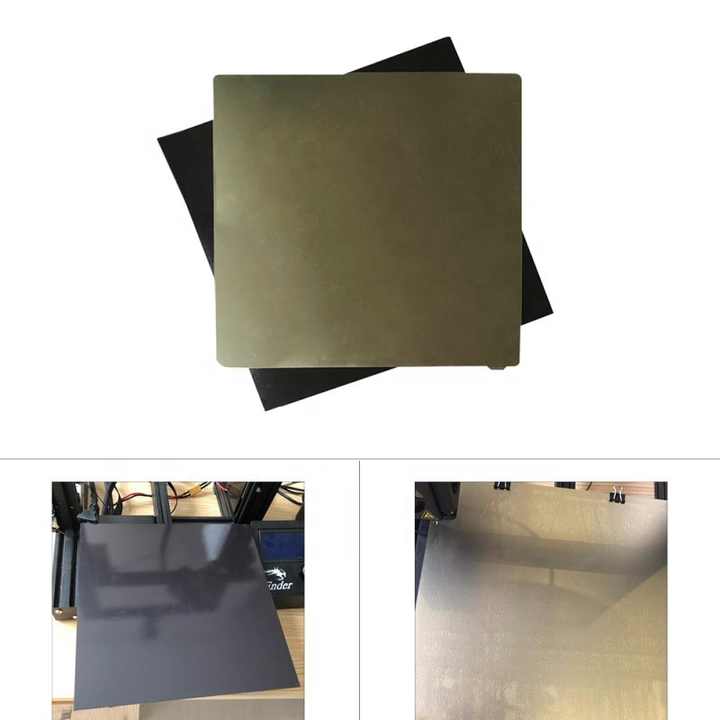 235*235mm Magnetic PEI Coated Spring Steel Sheet for 3D Printing