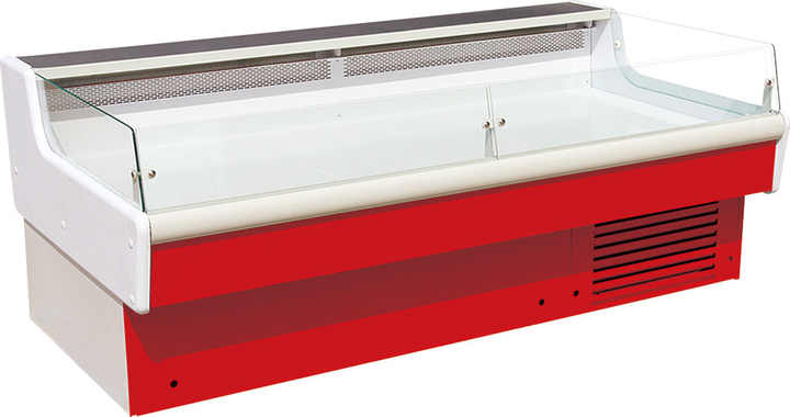 Butcher Shop Counter Chicken Refrigerator Chiller Showcase