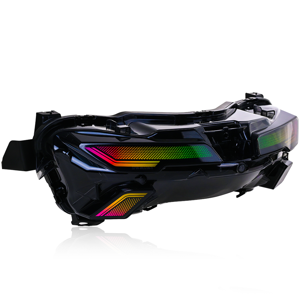 SHARK POWER LED RGB Tail Light for Yamaha Nmax Turbo V3 | Turn Signal ...