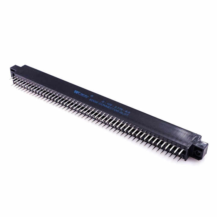 Card Edge Connector - 3.175 Mm Pitch, 100 Pin Gold Finger