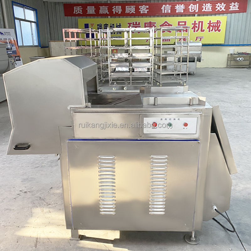 New Stainless Steel Frozen Beef Cube Cutter Machine Automatic Meat ...