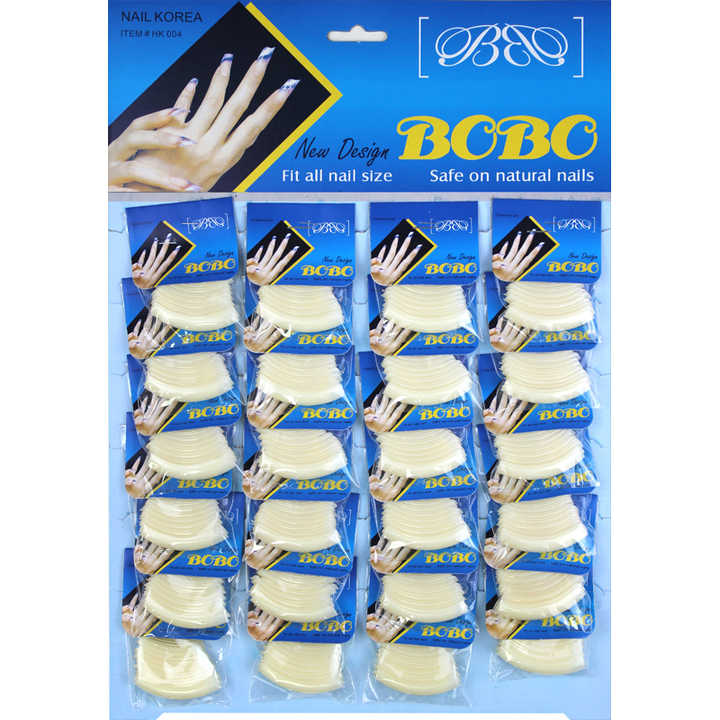 Nails Supplies - False Nail Long Square Full Cover Tips