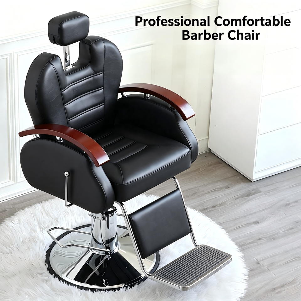 Luxury Modern Heavy Duty Hydraulic Pump Height Adjustable Black Styling ...