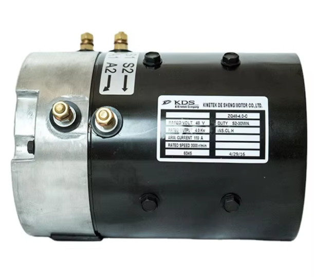 Motor Seri 48V 4KW, Motor traksi ZQ48-4.0-C kereta Golf 3000rpm ...