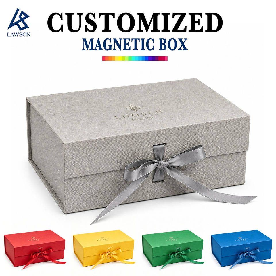 Premium Custom Logo Elegant Gift Boxes Cardboard Paper Packaging ...