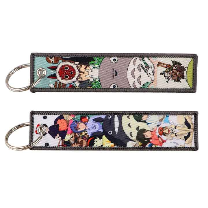 Anime Totoro Little Coal Ball Keychain - Cute Promotional Gift
