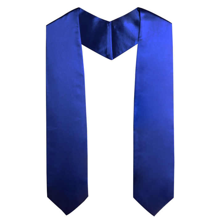 Custom Unisex Adult 60" Graduation Stole - Plain Sash