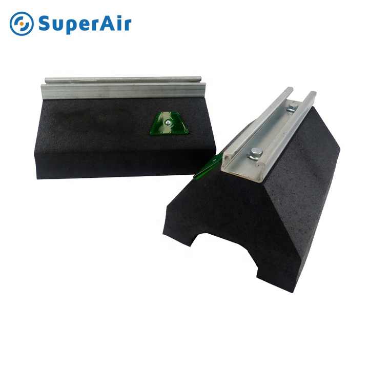 Air Conditioning Anti-Vibration Rubber Foot G-Strut Installation Support