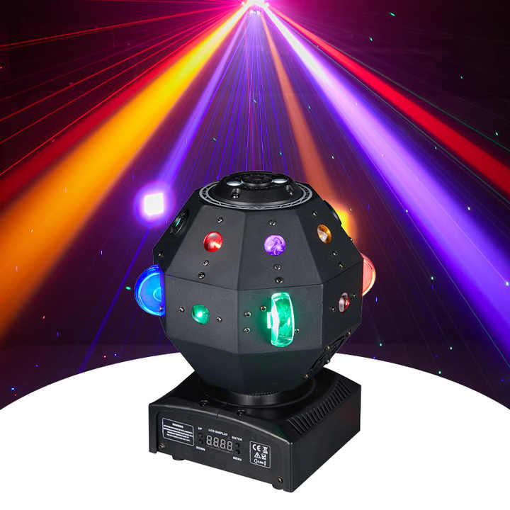 Moving Head LED Disco Lights - DMX512 Control & More