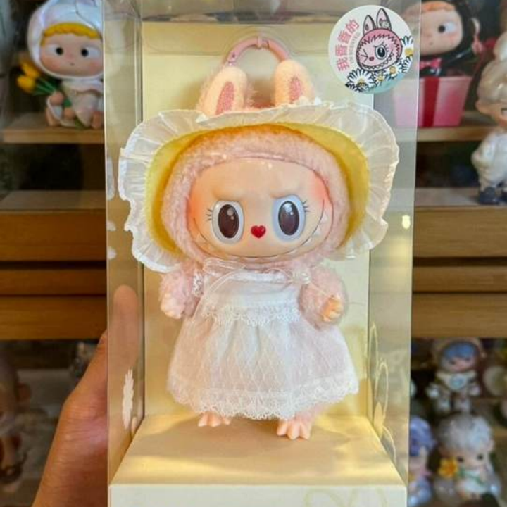 Authentic Pop Mart Original Labubu Mokoko Fall Into Spring Plush ...