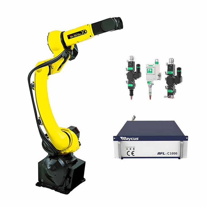 FANUC Robot Arm M-10iD/12 Welding Robot Raycus MAX Laser Power Source ...
