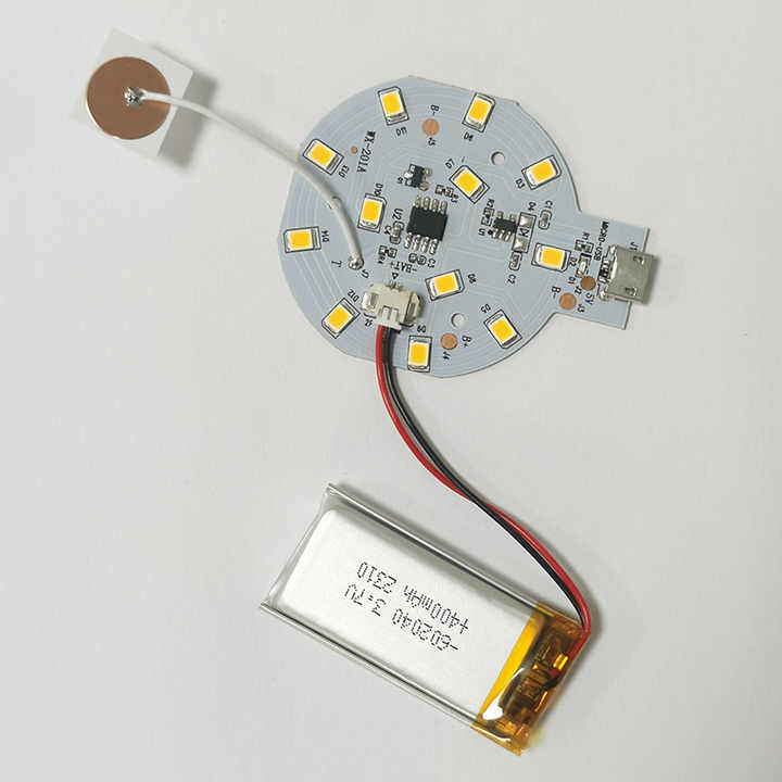 Usb Rechargeable Warm Led Touch Sensor Mini Night Lamp - Oem