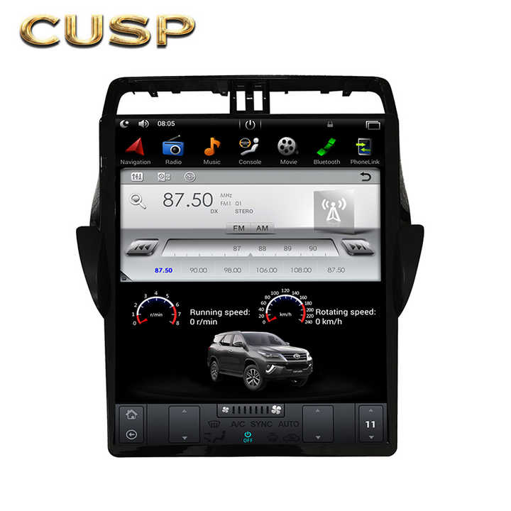 Big Android Auto 17 Inch Car Radio GPS Navigation Car Stereo Wireless ...