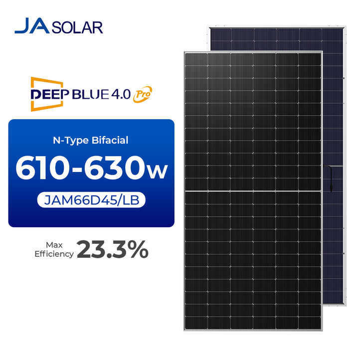 JA Solar Panel Modul Deep Blue 610 615 620 625 630 W Wp Watt Pv Panel ...