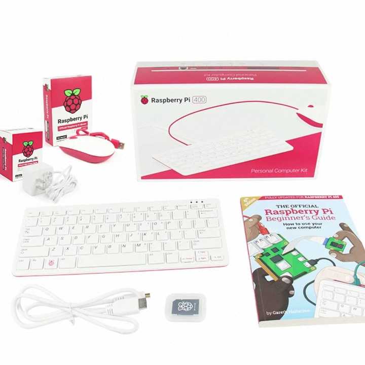 Raspberry Pi 400 US Keyboard Type Personal Computer Kit Raspberry Pi Development Board All in ...