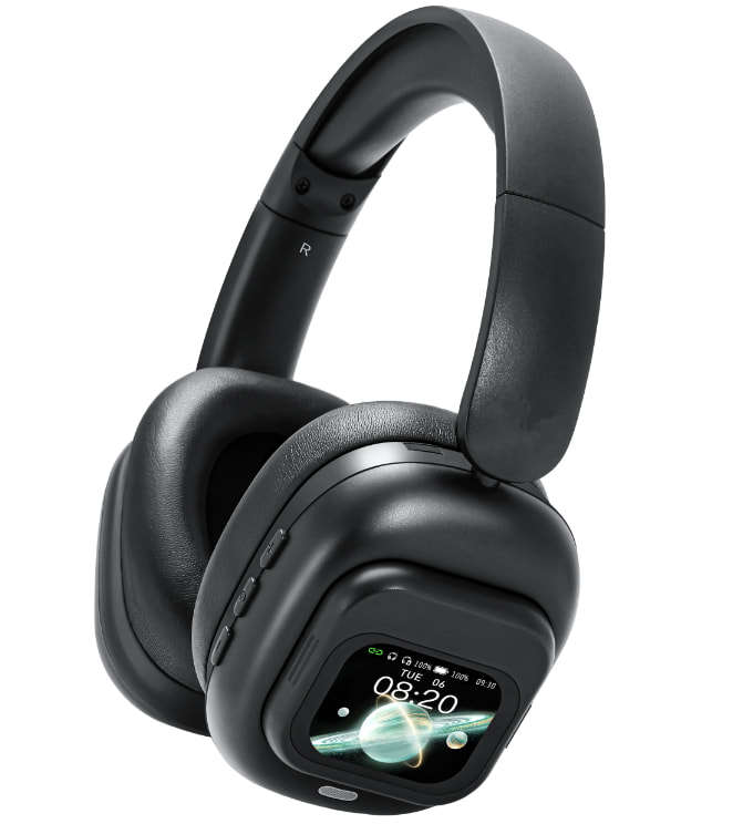 Hotselling Hybrid ANC Headphone with Touch Screen Wireless Headphones ...
