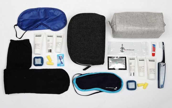 Wholesale Comfort Travel Set Disposable Coral Fleece Airline Amenity ...