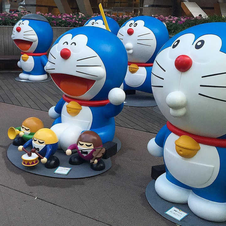 Life Size Cartoon Doraemon Figurines Statues for Kid Toy Home ...