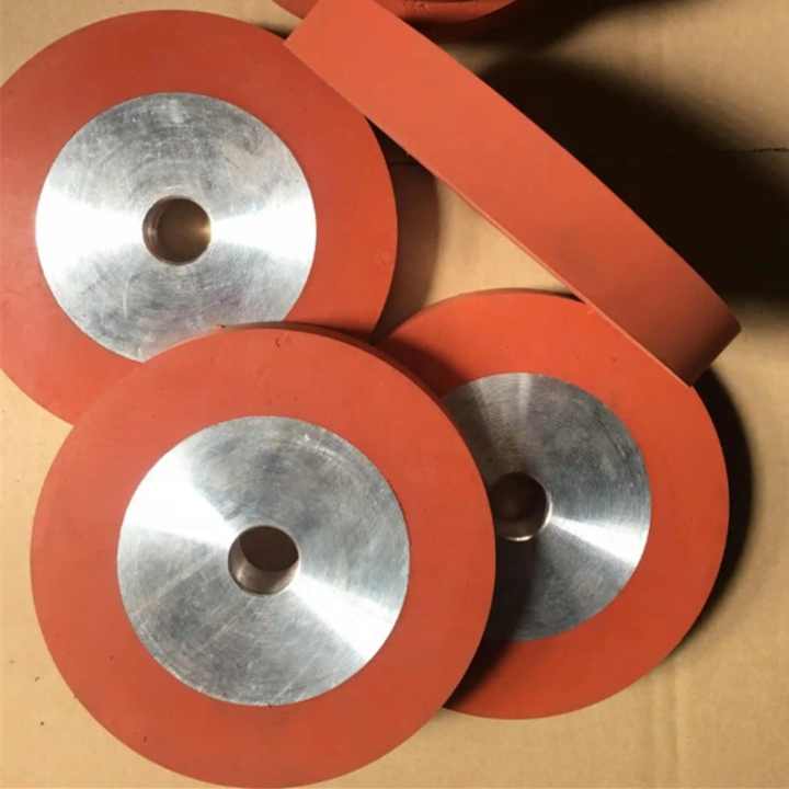 Hot Stamping Silicone Rubber Wheel Roller Supplier Factory Heat ...