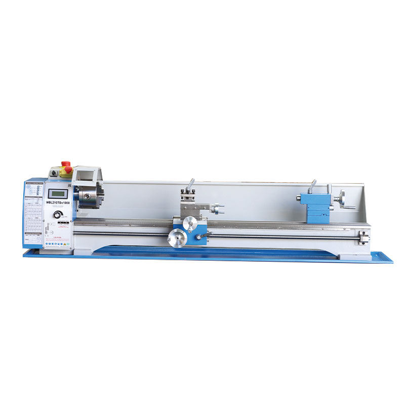 Horizontal Single Chuck Manual/CNC Lathe WBL210TD with 4 Tool Stations ...