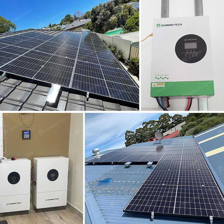 Solar Panel System 2kw Kit 2.5kw 2kva 5000w 3kva Solar Power Inverter ...