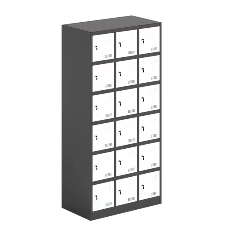 Hot Selling Office Furniture 18 Door Metal Cubby Locker Staff Steel ...