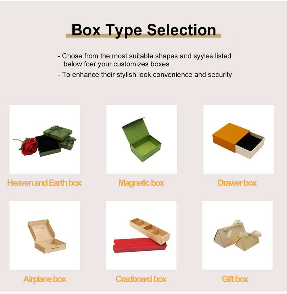 Premium Custom Carton Foldable Cardboard Box With Matt Lamination ...