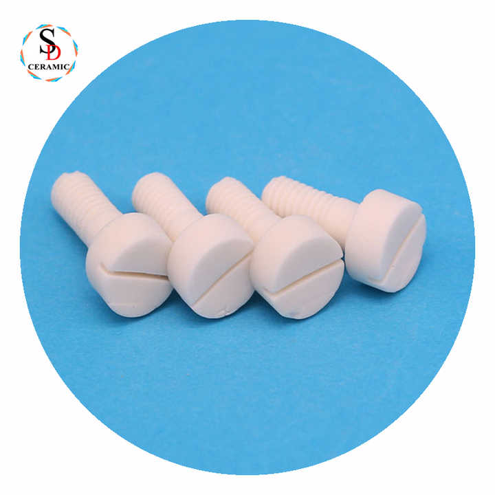 M3 M4 M5 M6 High Alumina Ceramic Screw Insulator - Shengda