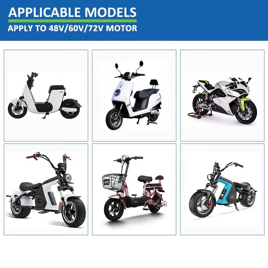 Electric Motor Battery 12V20Ah 48V 60V 72V 20Ah 30Ah 40Ah 45Ah 50Ah ...