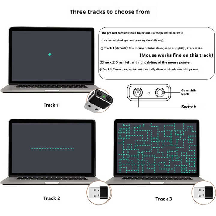 USB Mouse Mover - Prevent Computer Hibernation & Lock Screen