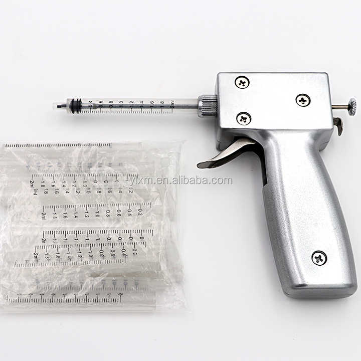 Metal Poultry Artificial Insemination Chicken Injection Gun