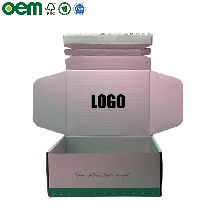 Nova Factory Wholesale Eco-Friendly Self-Seal Paper Corrugated Mailer ...