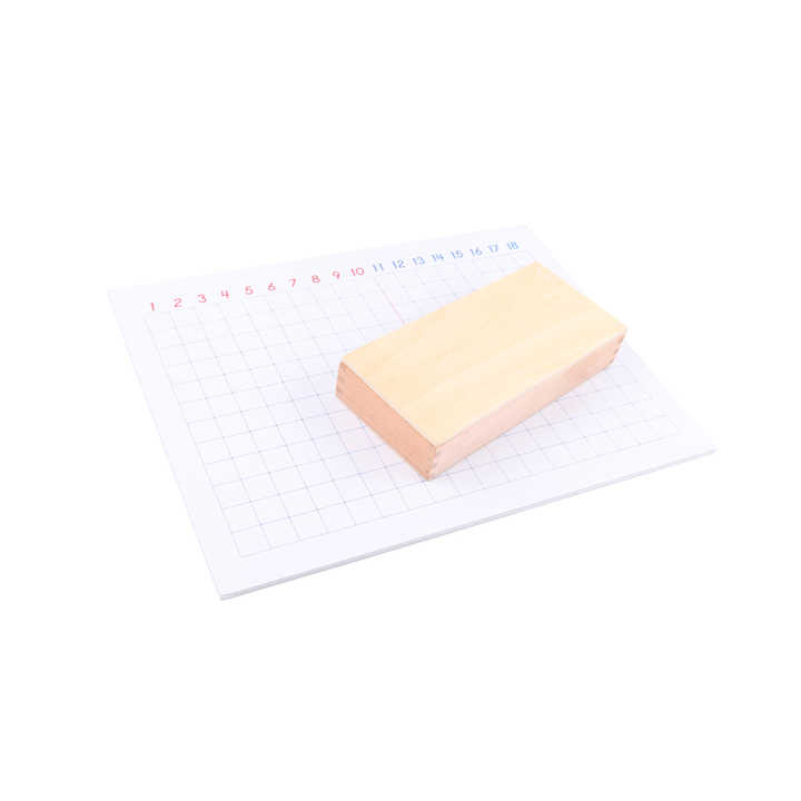 Wooden Montessori Educational Toy - Subtraction Strip Board for Kids ...