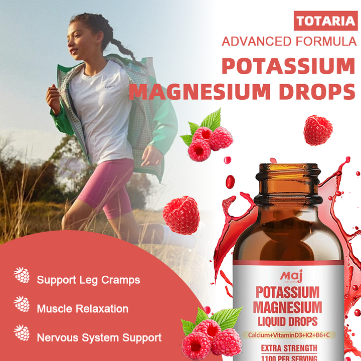 OEM Potassium Magnesium Liquid Drops Supplement Vitamin K 2 Potassium ...