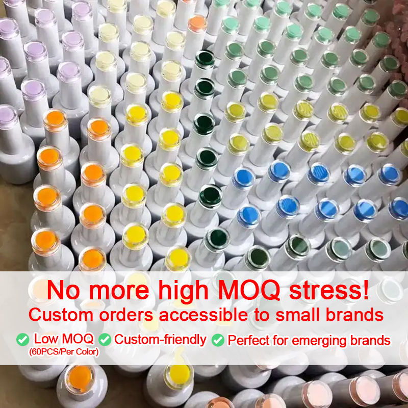 Ms Rainbow Nail Polish Glue Set DIY Use Non-toxic Long Lasting UV Nail ...