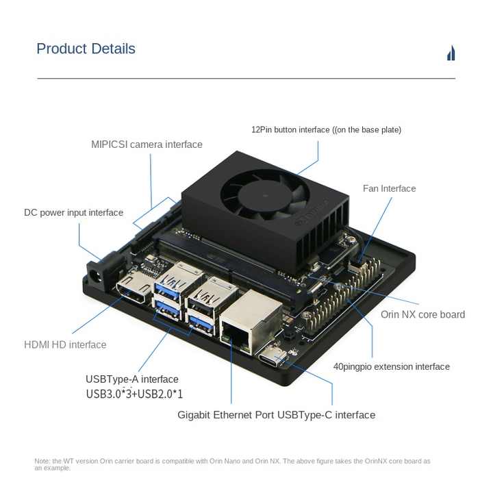 NVIDIA Jetson Orin Nano Super Official AI Vision Development Kit Linux ...