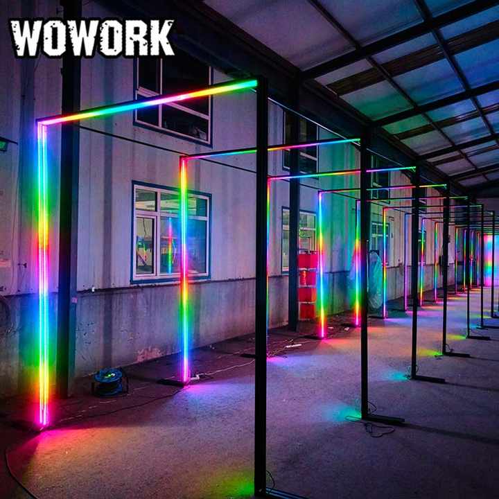 WOWORK Metal LED Entry Walkways - Perfect for Wedding Decor