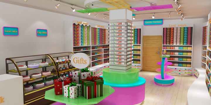 Design Ideas for Small Candy Store - Sweet Shop Decor